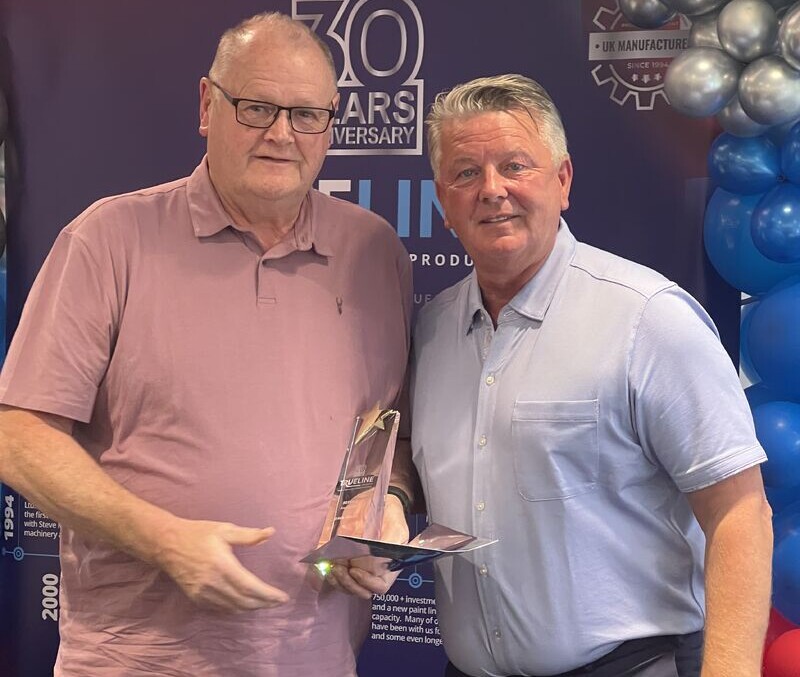 Trueline 30th Anniversary Value Award for Service - Trueline Products