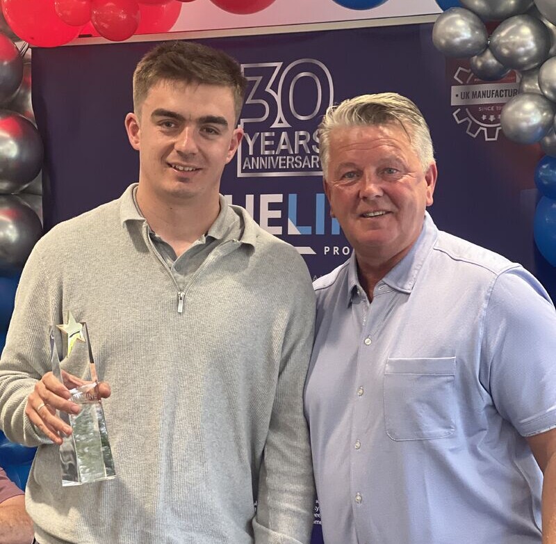 Brandon Proudly Awarded the Growth Value Award - Trueline Products